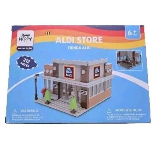 Bee Happy Aldi | Toys | New Aldi Grocery Store Blocks Toy Model 22 ...